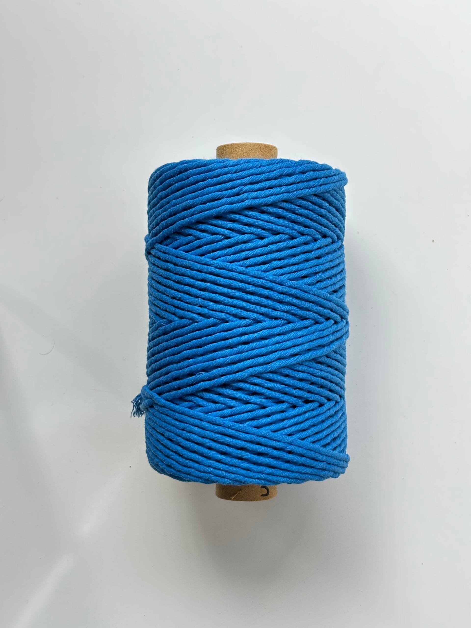 Ocean Blue 3mm Single Ply - Rutu - Macrame Cords